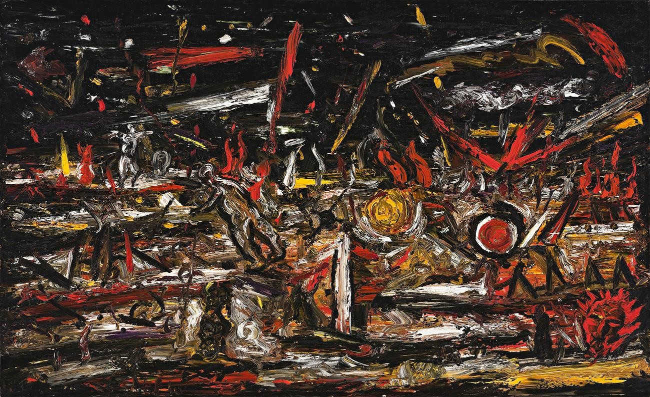 PAINTING 1983 (APOCALYPTIC LANDSCAPE), 1983 | Deutscher and Hackett